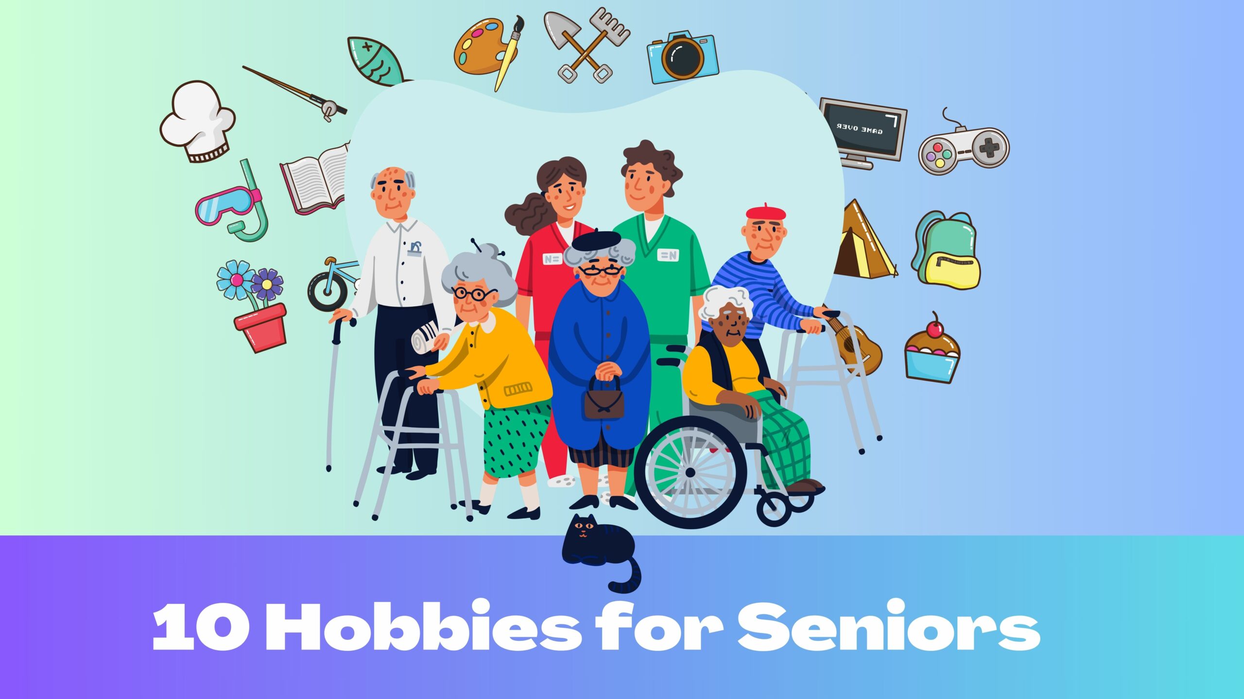 10 Hobbies for Seniors - The Wildflower of Rigby